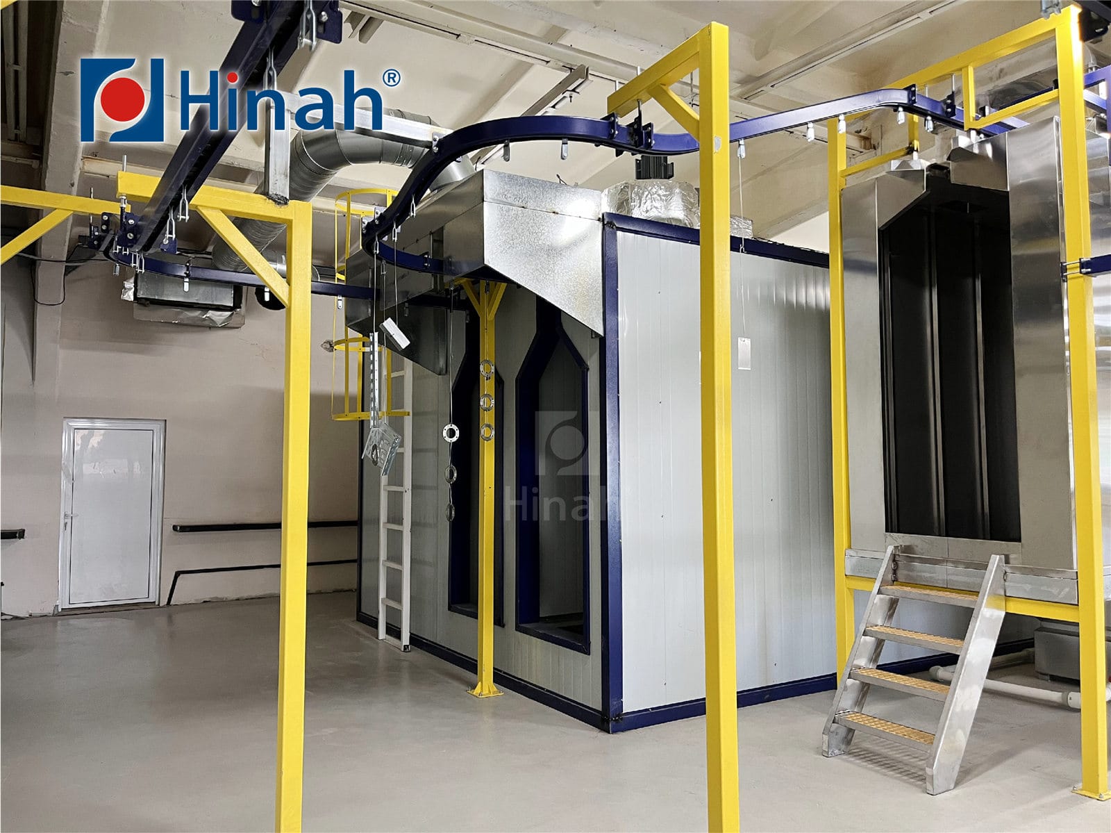 Introduction of powder coating conveyor system- Powder Coating Line - Hinah