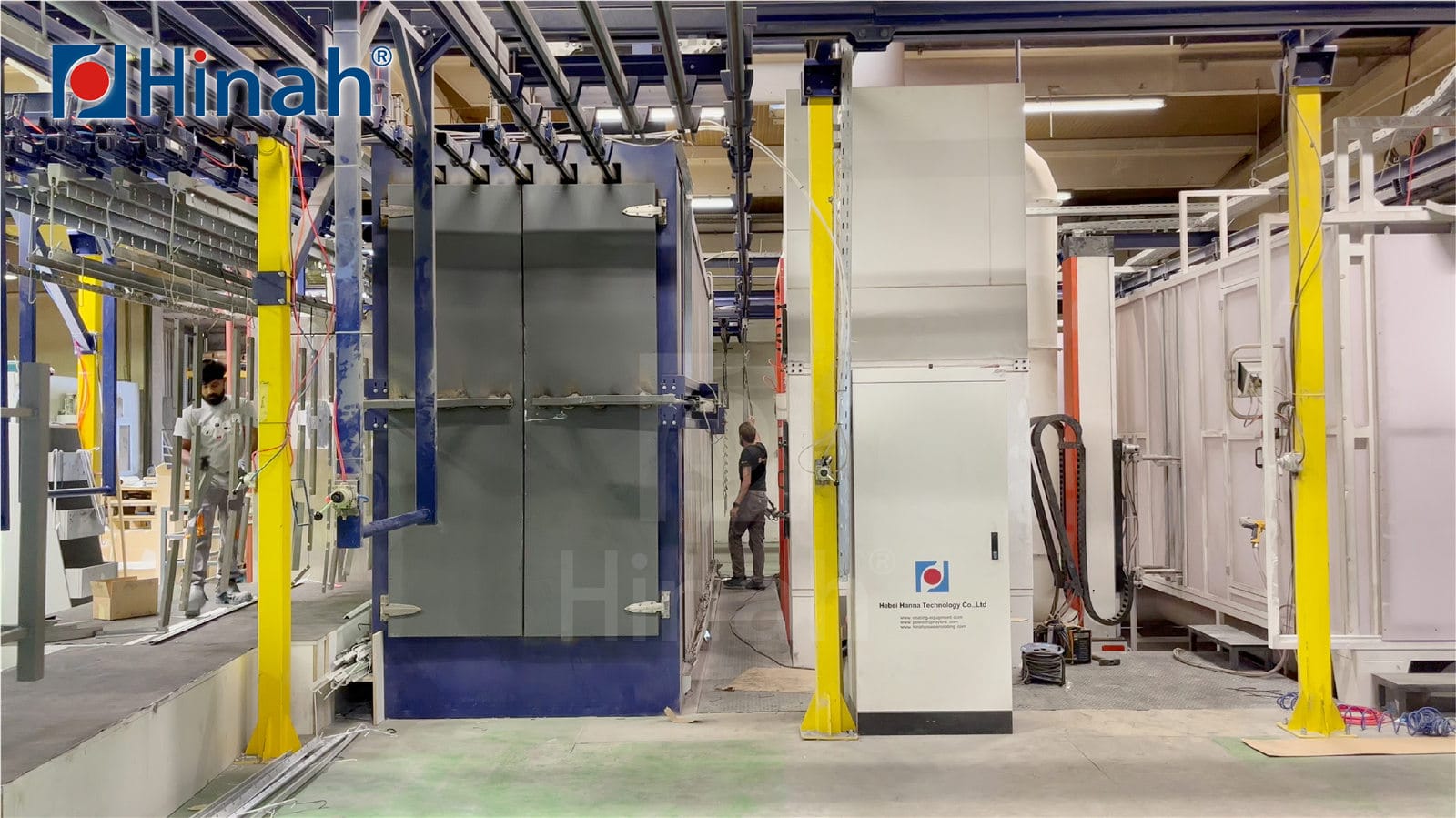 Eliminate Discoloration in Metal Shelves Powder Coating Line- Powder ...