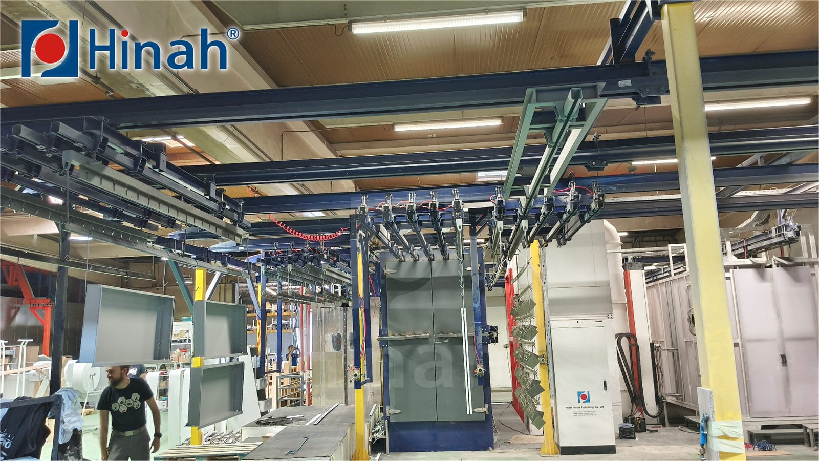 Eliminate Discoloration in Metal Shelves Powder Coating Line- Powder ...