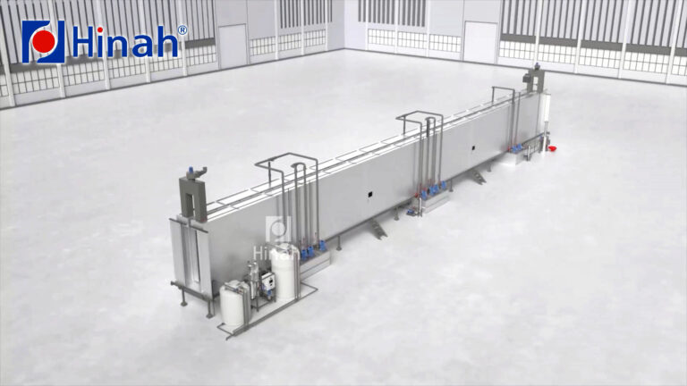 Powder Coating Pretreatment System - Powder Coating Line - Hinah
