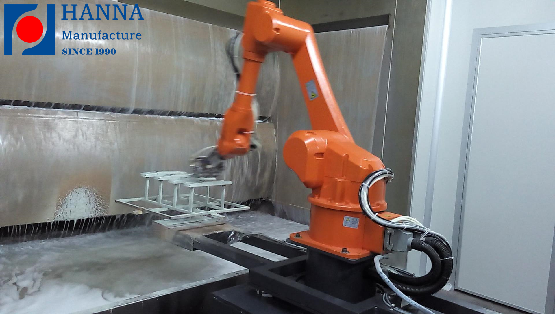 Why Automatic Painting Line with Robotic Arms Reduce Waste- Powder ...